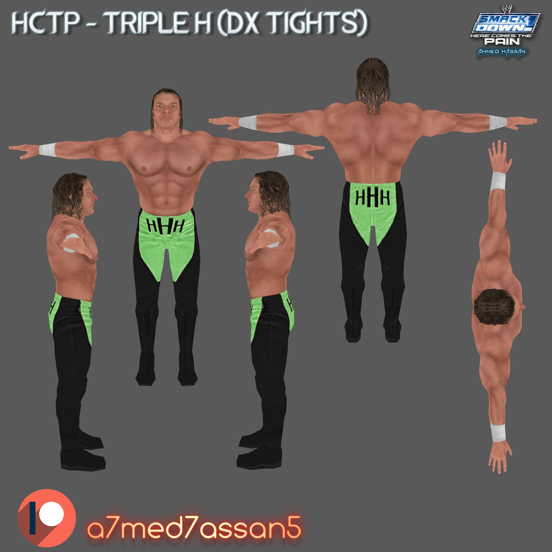 Triple H (DX Tights) | HCTP Mods – HCTP Ultimate Edition – a7med7assan5